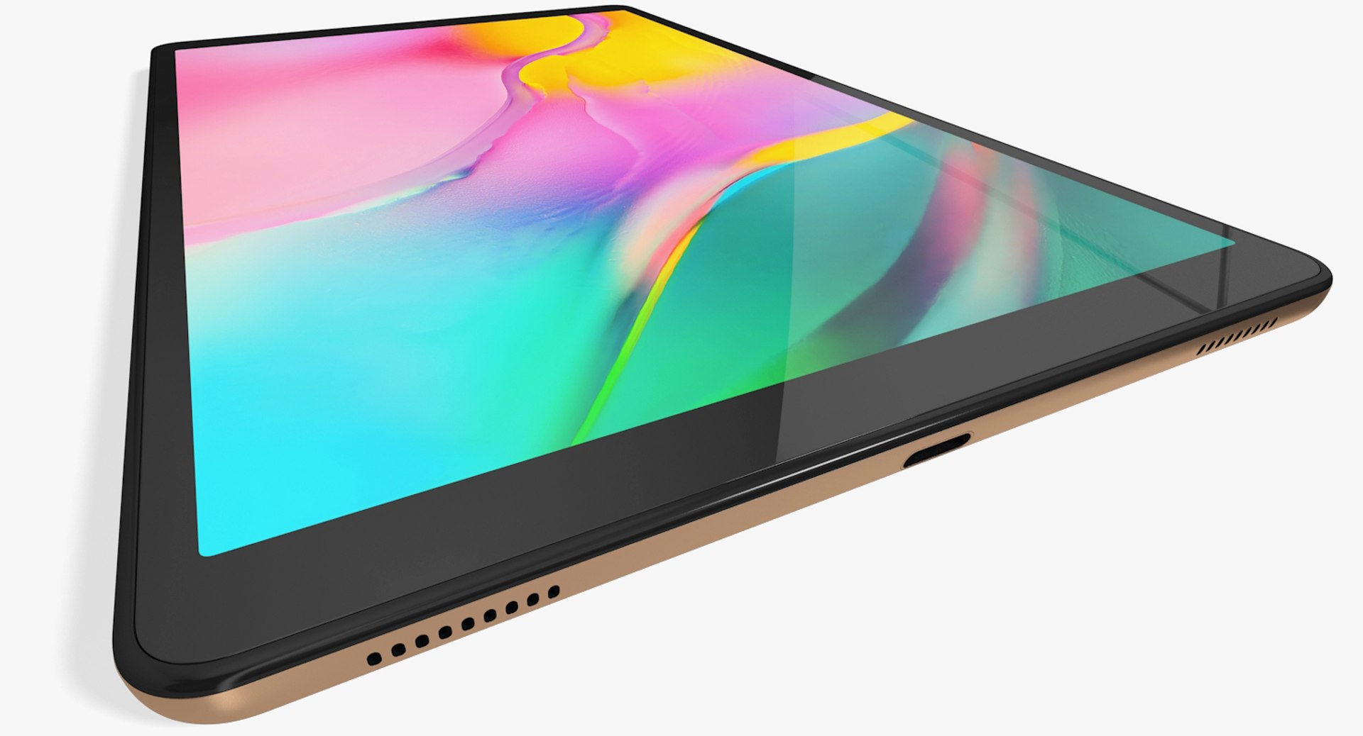 Realistic Samsung Galaxy Tab 3D Model - TurboSquid 1396869