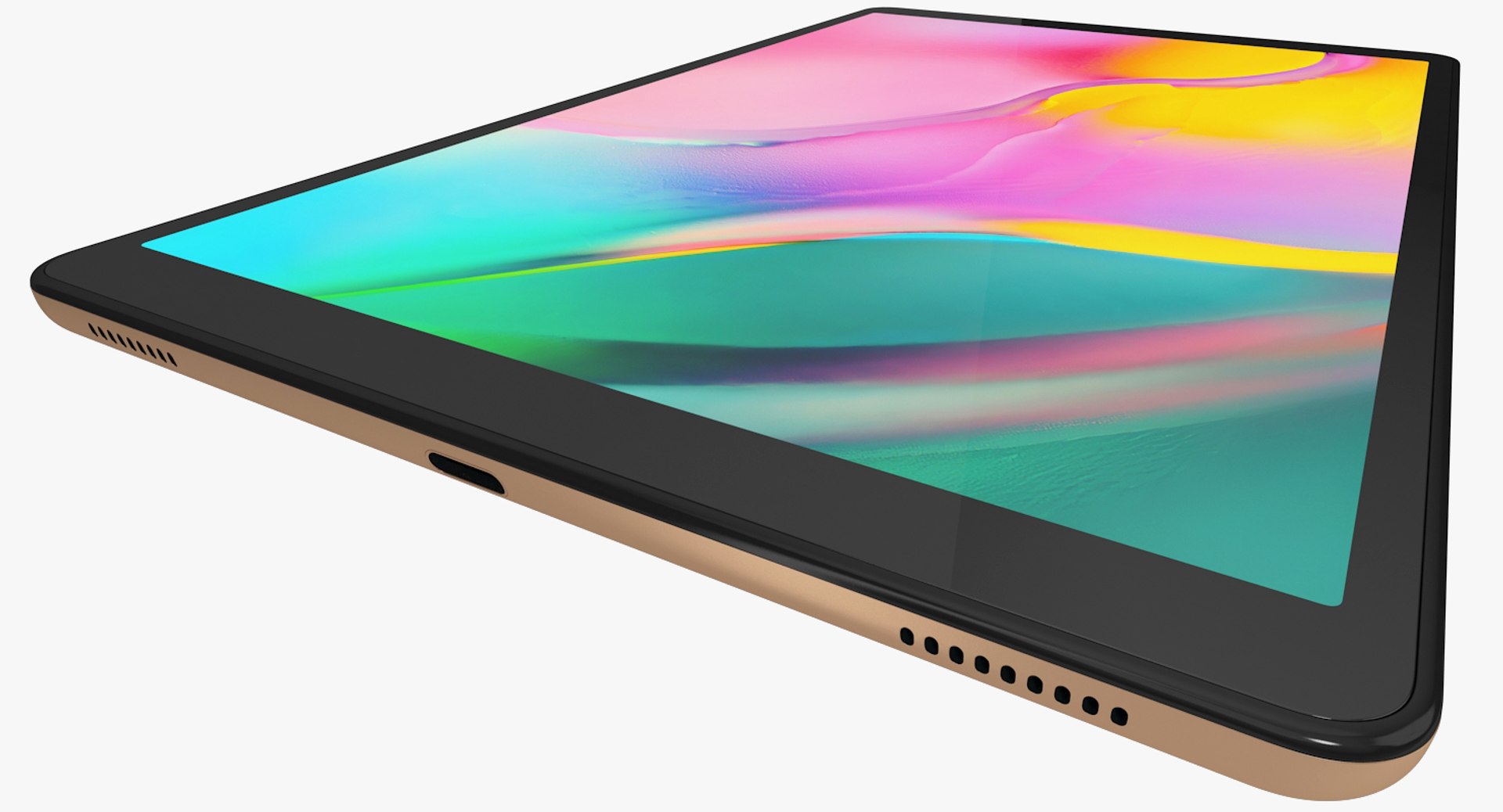 Realistic Samsung Galaxy Tab 3D Model - TurboSquid 1396869