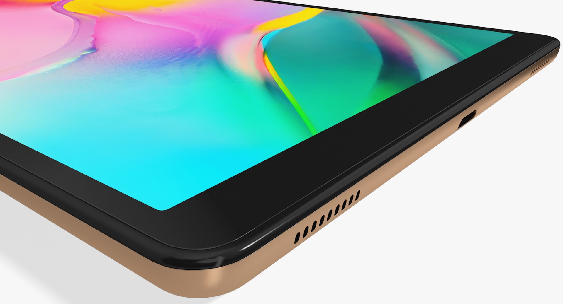 Realistic Samsung Galaxy Tab 3D Model - TurboSquid 1396869