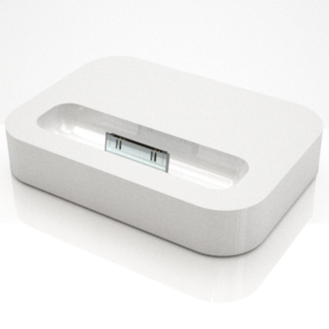 Set Apple Ipod Accessories 3d Model