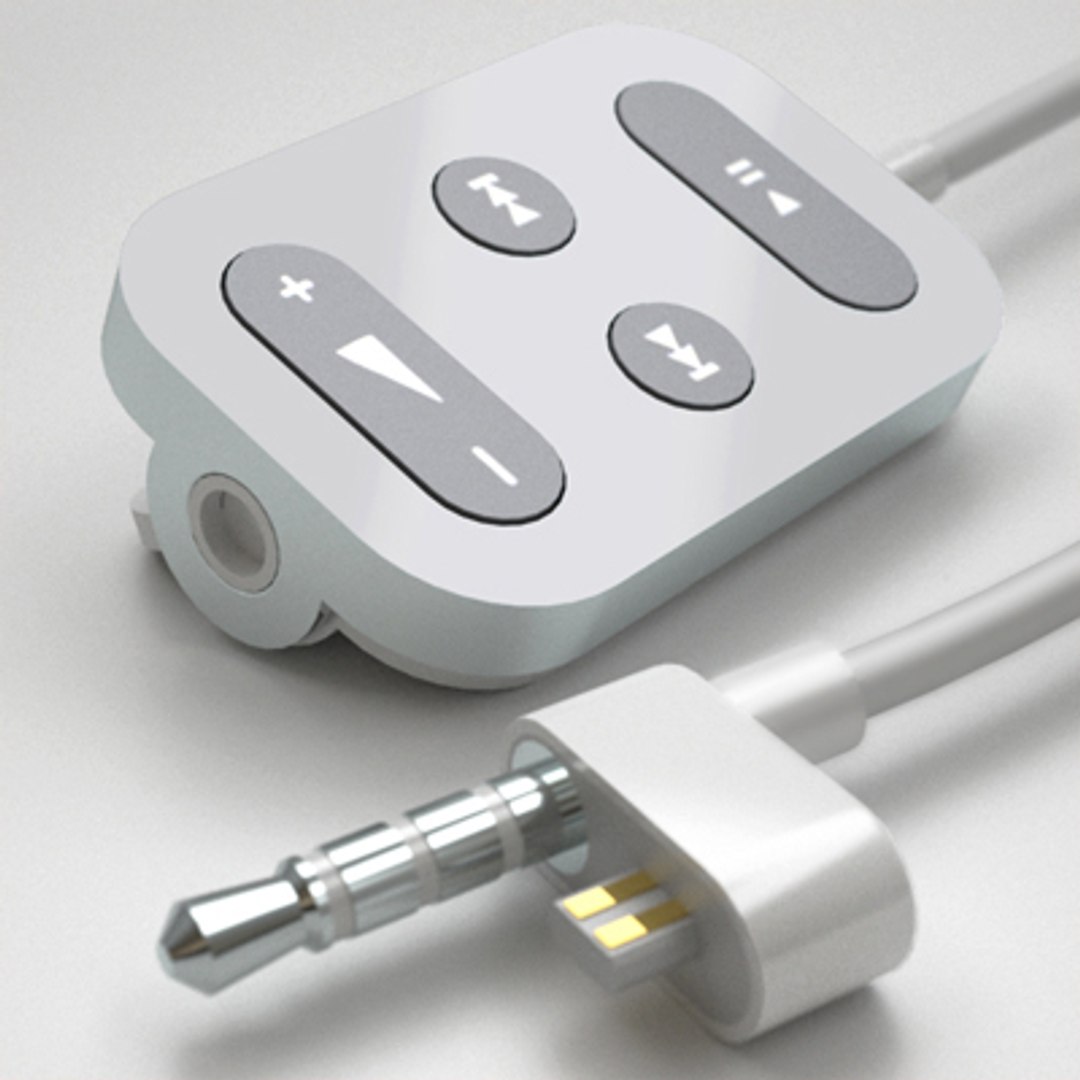 Set Apple Ipod Accessories 3d Model
