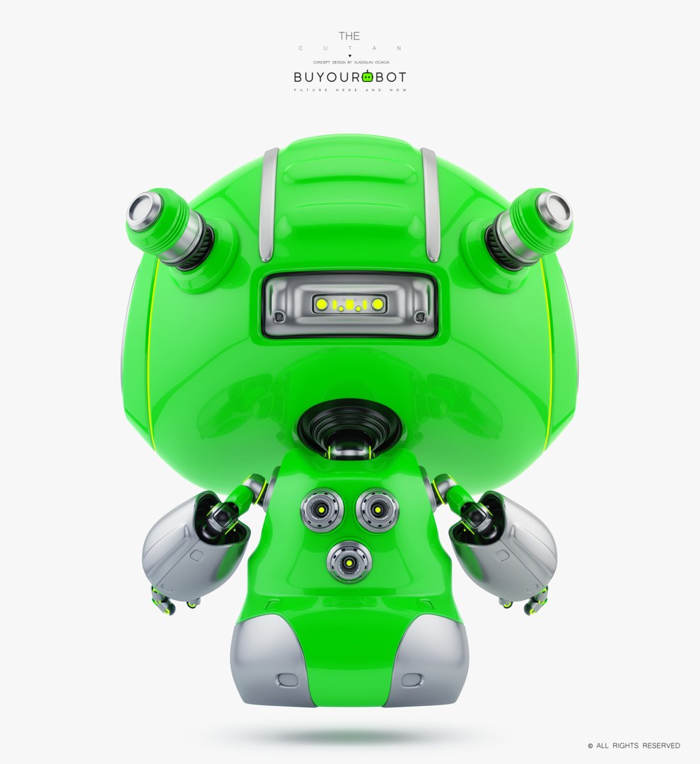 3D Model Cartoon Aerial Cutan - TurboSquid 1232946