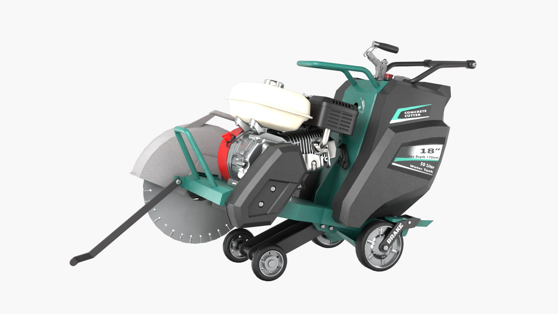 Concrete Cutter 3D Model - TurboSquid 1959044