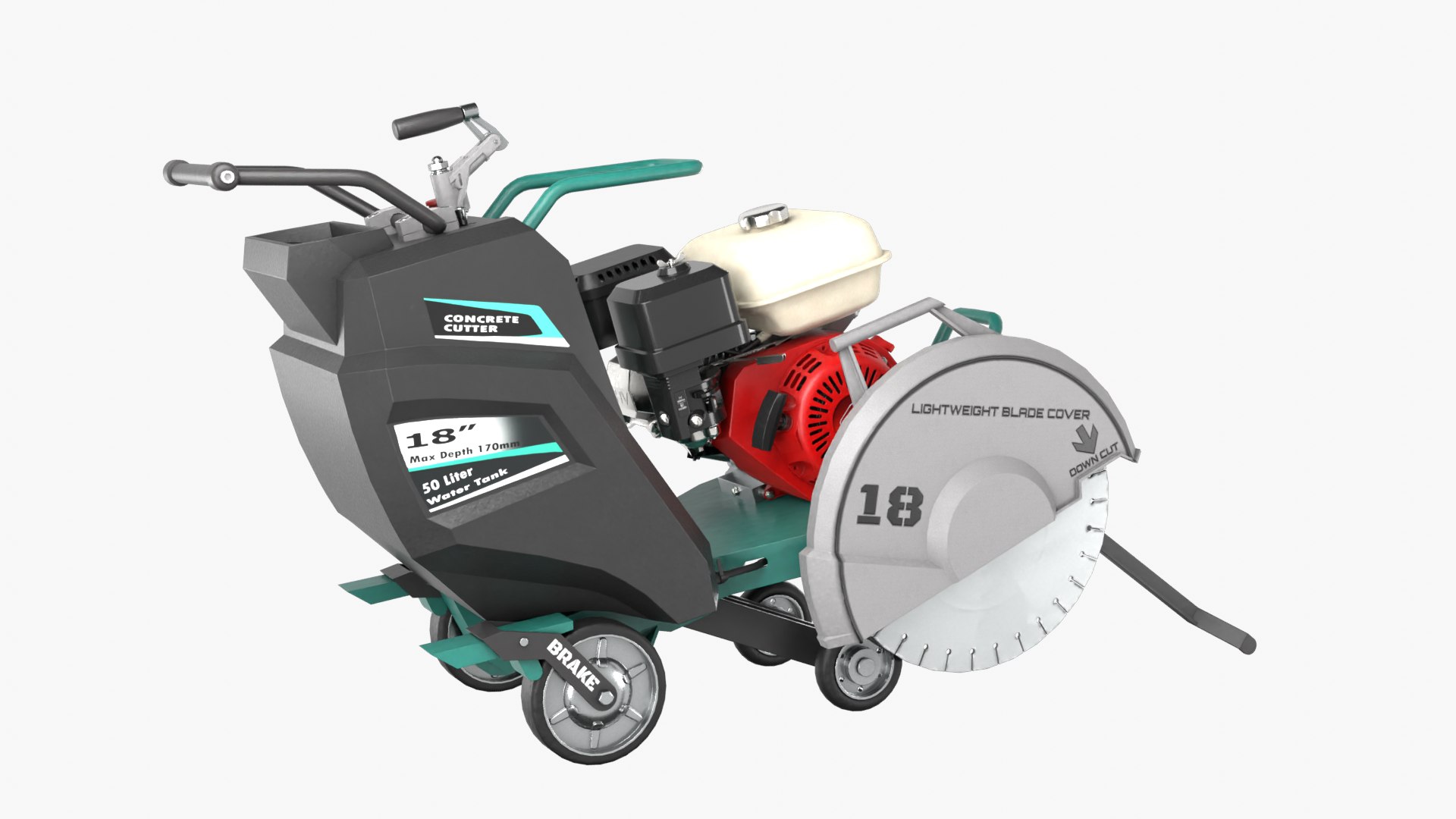 Concrete Cutter 3D Model - TurboSquid 1959044