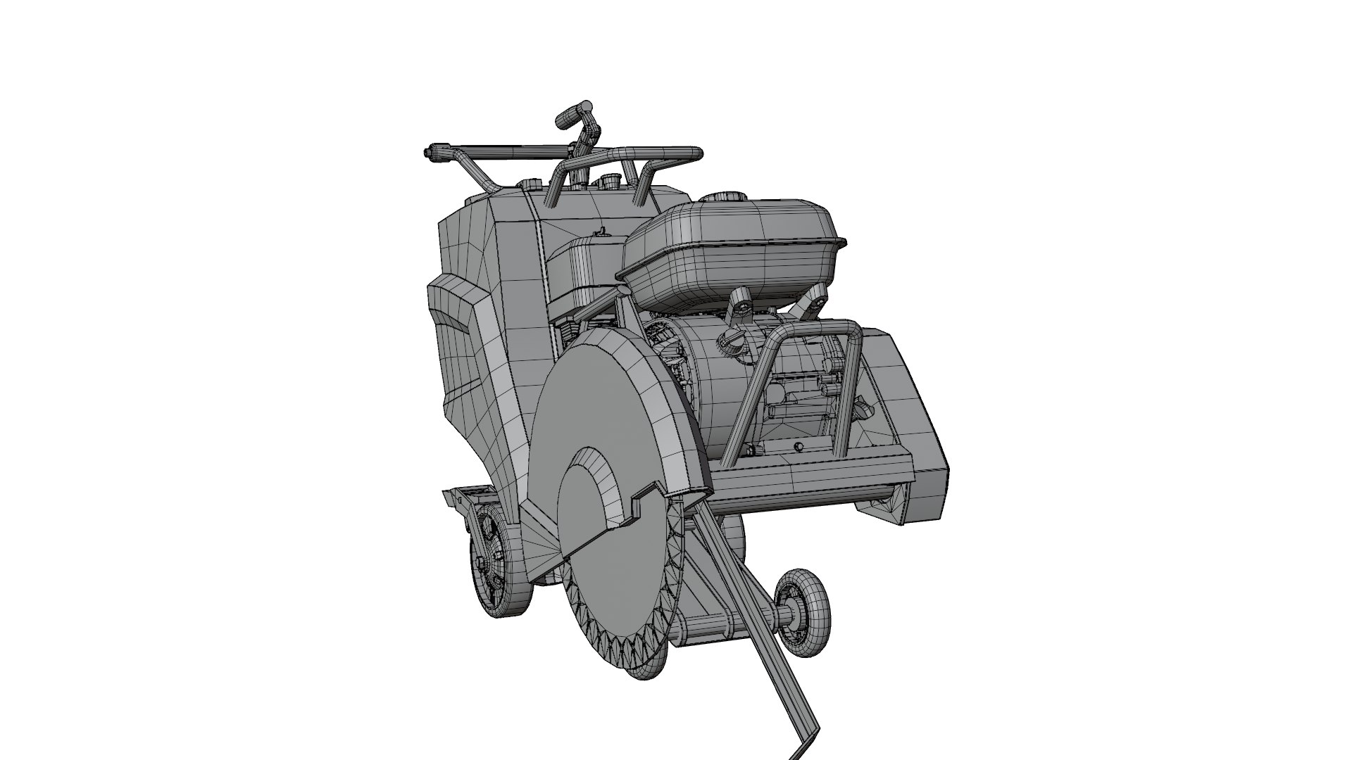 Concrete Cutter 3D Model - TurboSquid 1959044