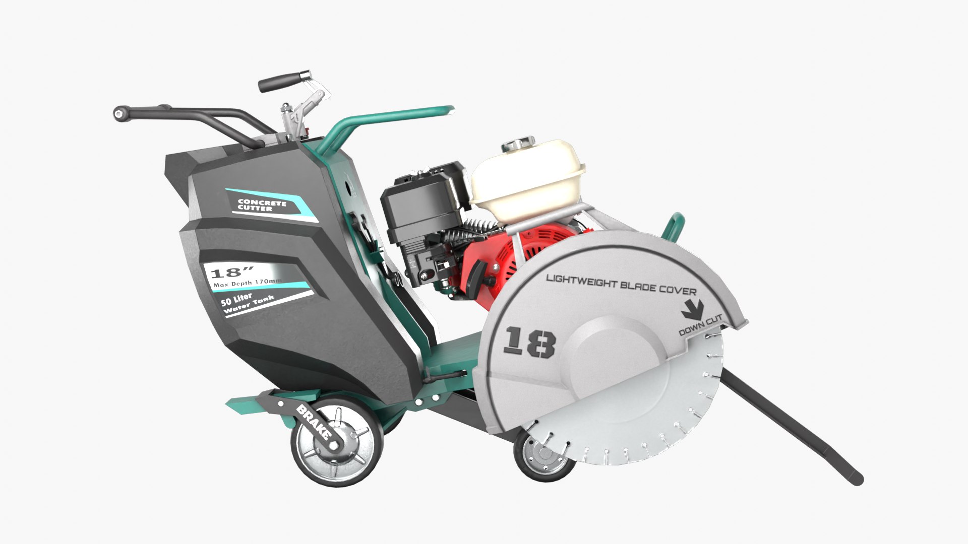 Concrete Cutter 3D Model - TurboSquid 1959044