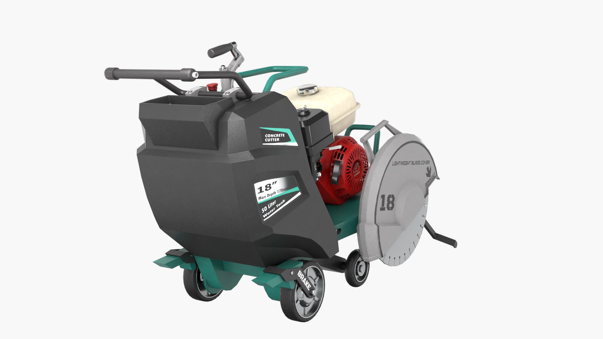 Concrete Cutter 3D Model - TurboSquid 1959044