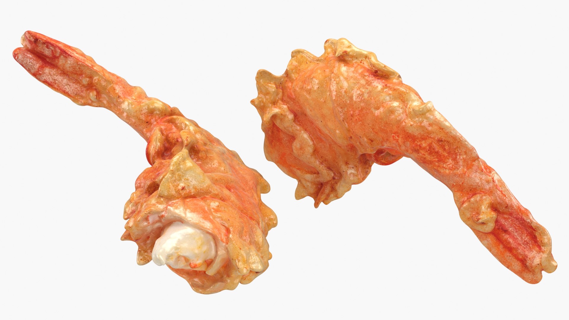 3D Fried Shrimp Cut 01 - TurboSquid 2111801