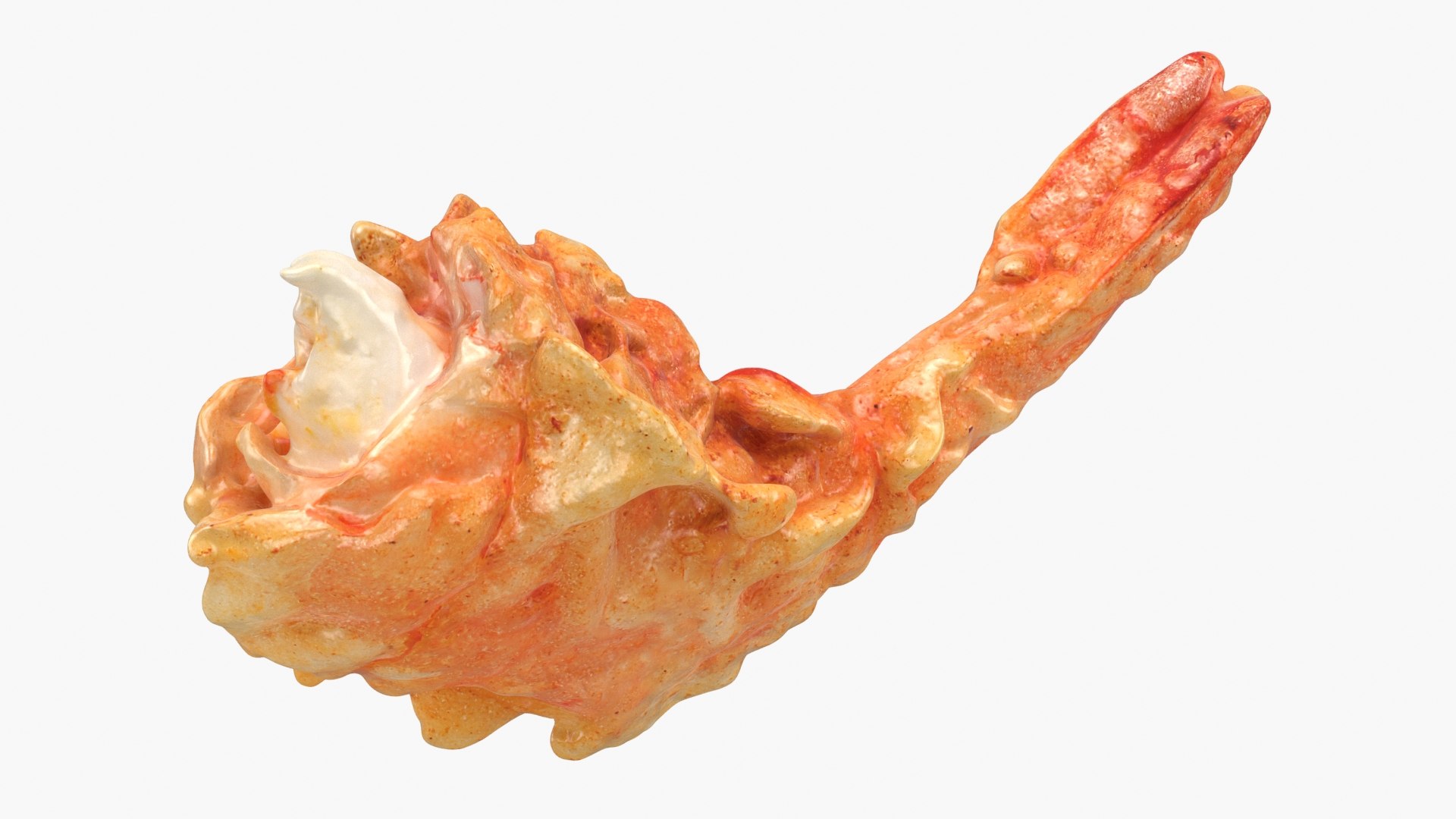 3D Fried Shrimp Cut 01 - TurboSquid 2111801
