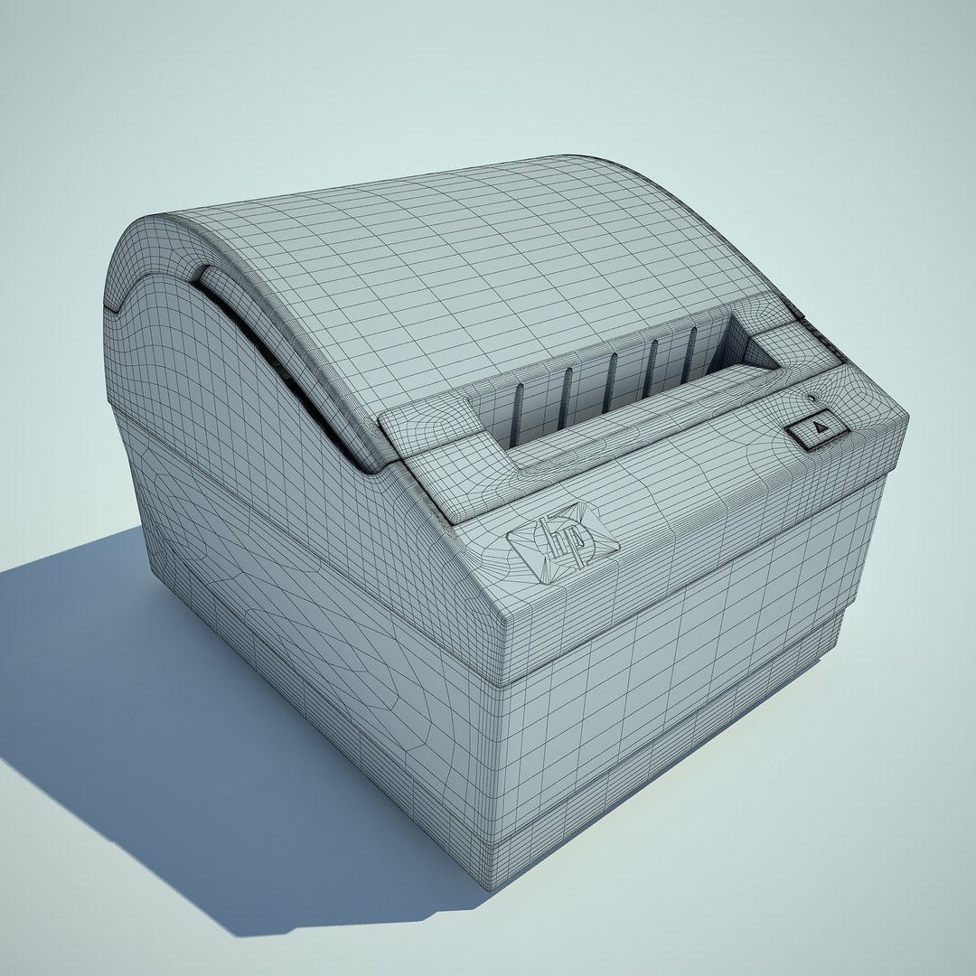Cash Register 3d Model