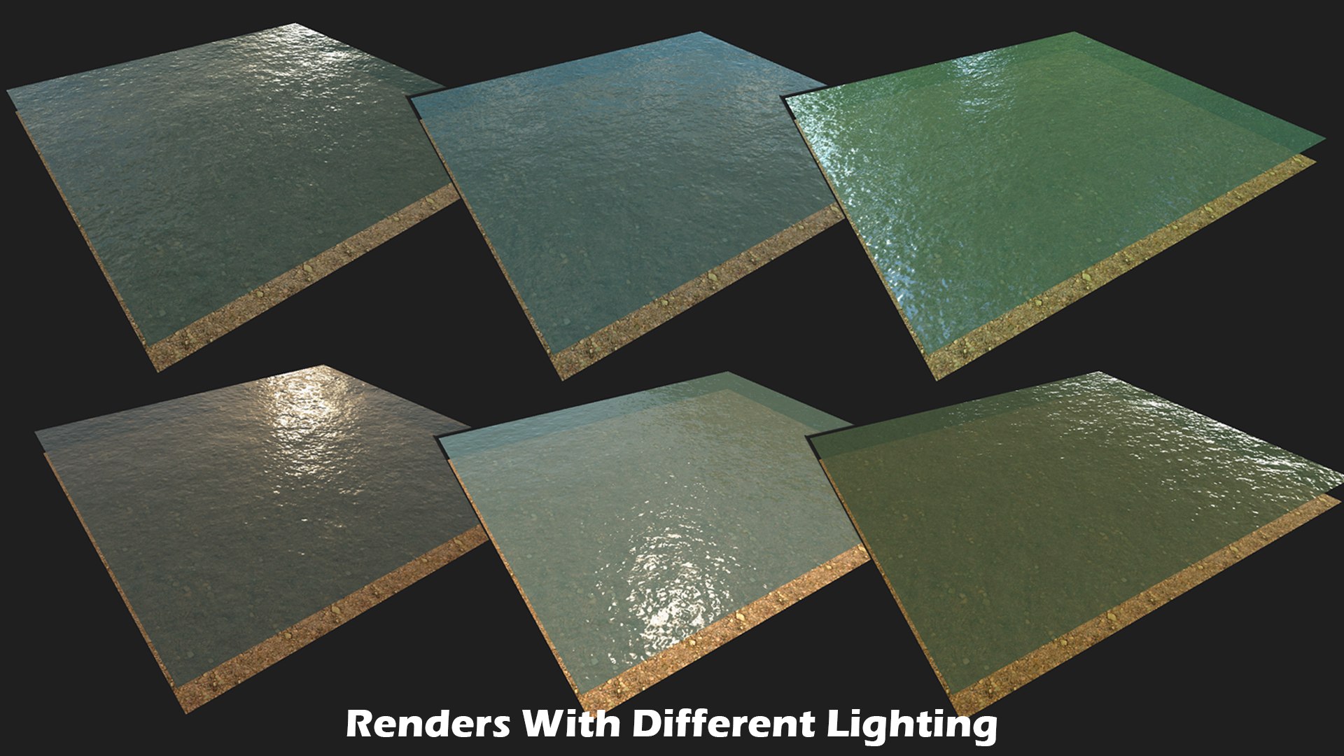 River Water Textures 3D Model - TurboSquid 1811554