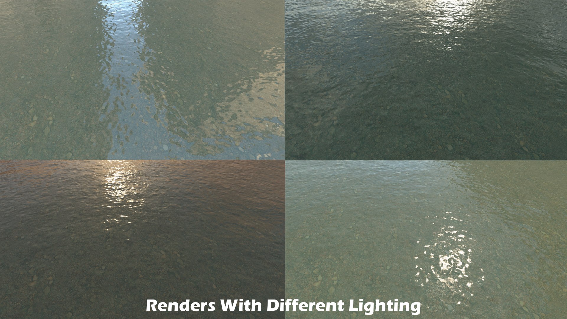 River Water Textures 3D Model - TurboSquid 1811554