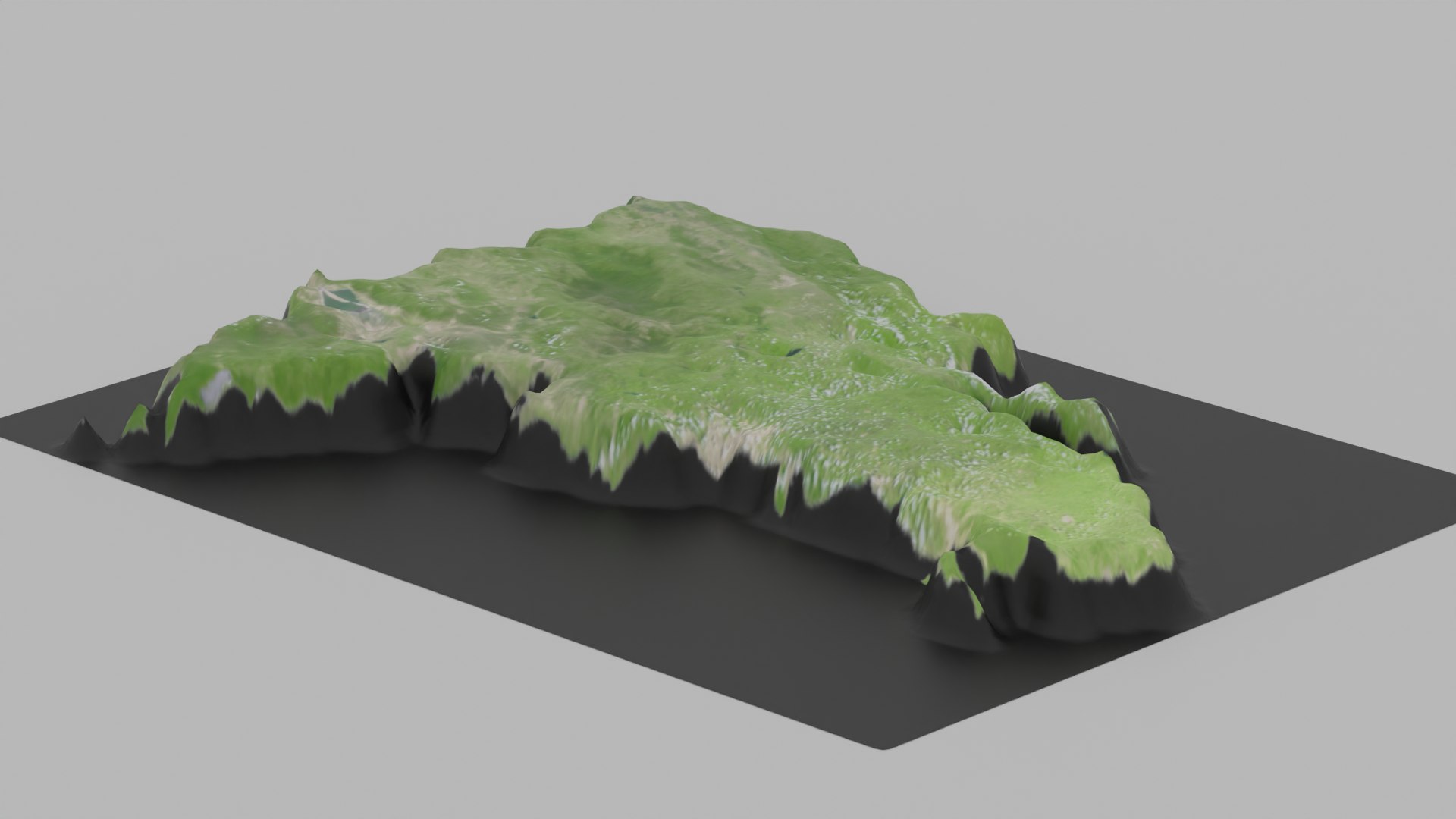 Dominican Republic Map Country 3D Model - TurboSquid 2075794