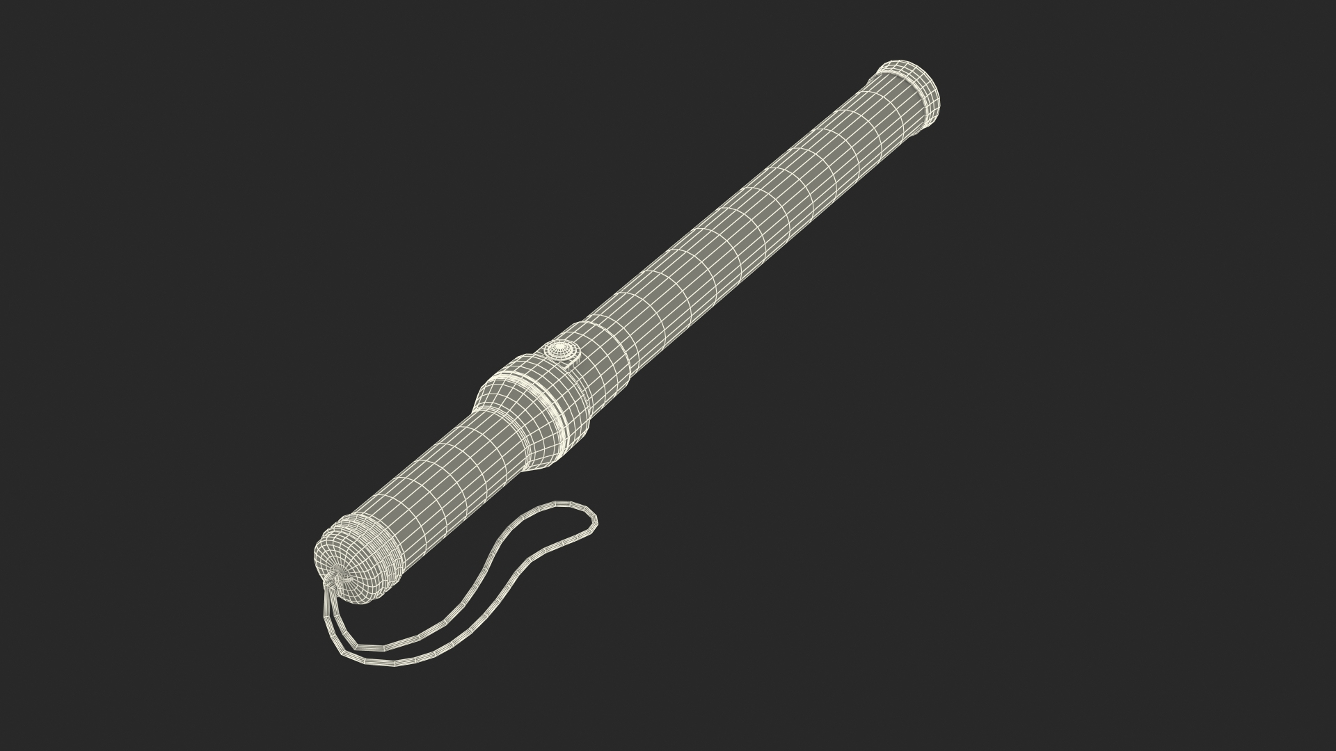 Traffic Control Police Baton 3D Model - TurboSquid 1706884