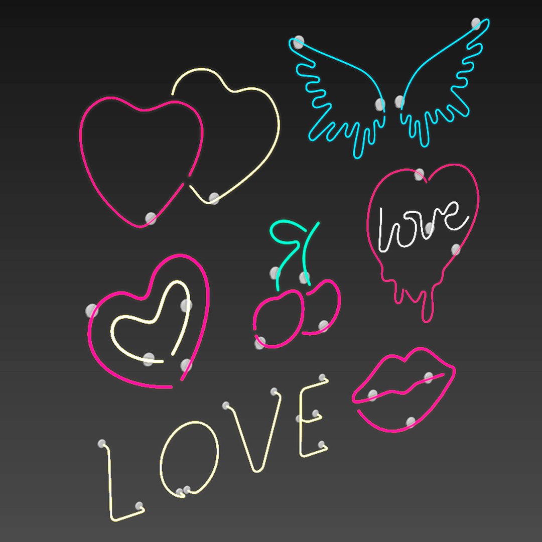 3D Light Modules Set 029 Model - TurboSquid 1595032