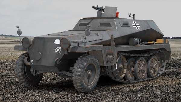 modelo 3d SdKfz 250 - TurboSquid 2378282
