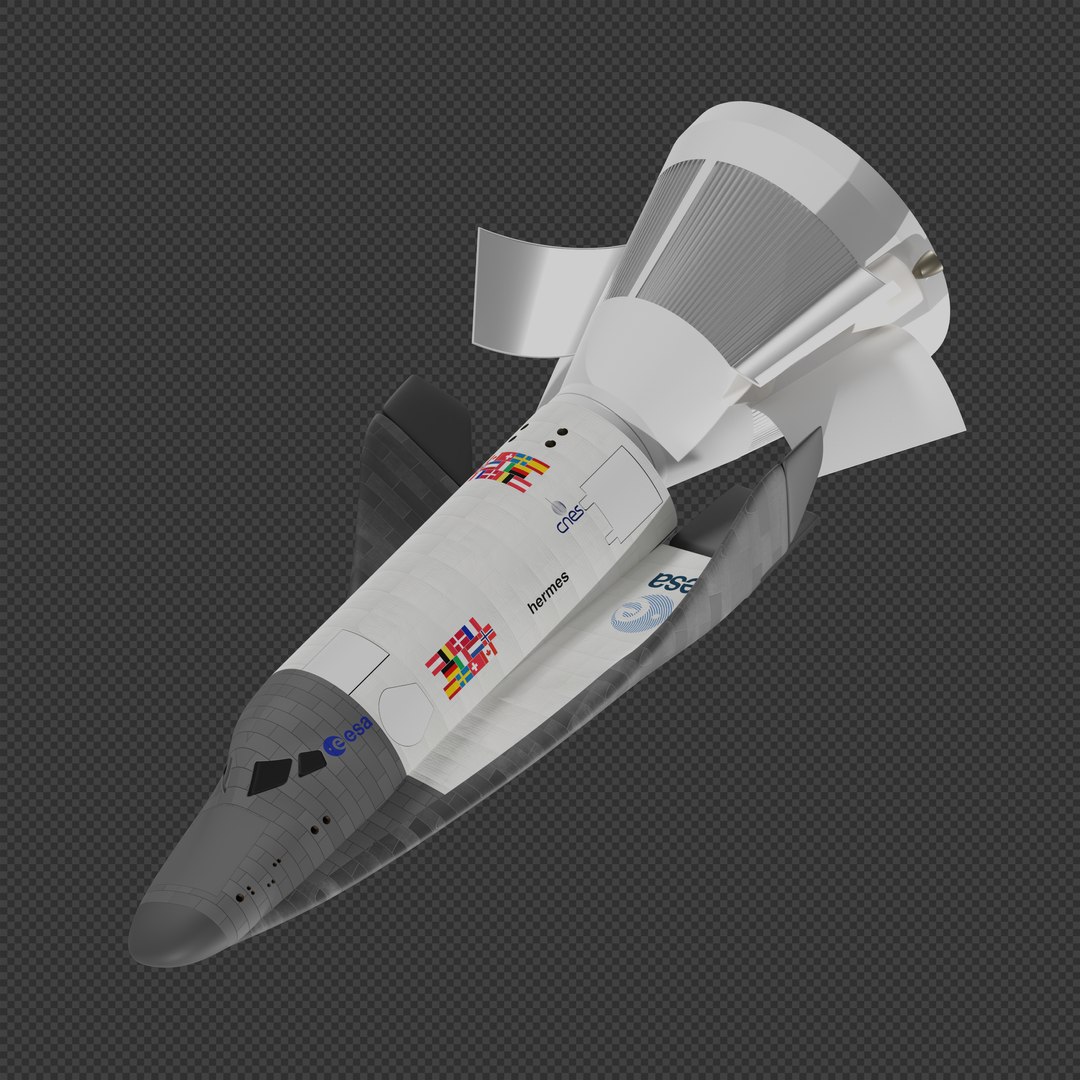 ESA Hermes 3D Model - TurboSquid 2075581