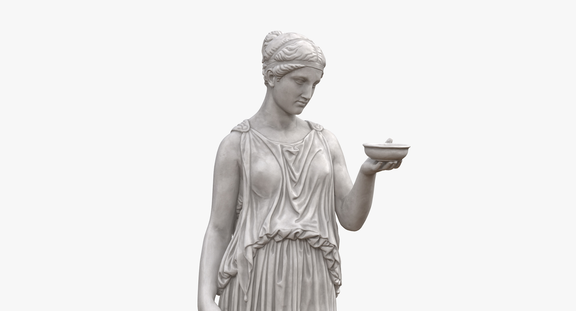 Hebe goddess youth statue 3D - TurboSquid 1537431
