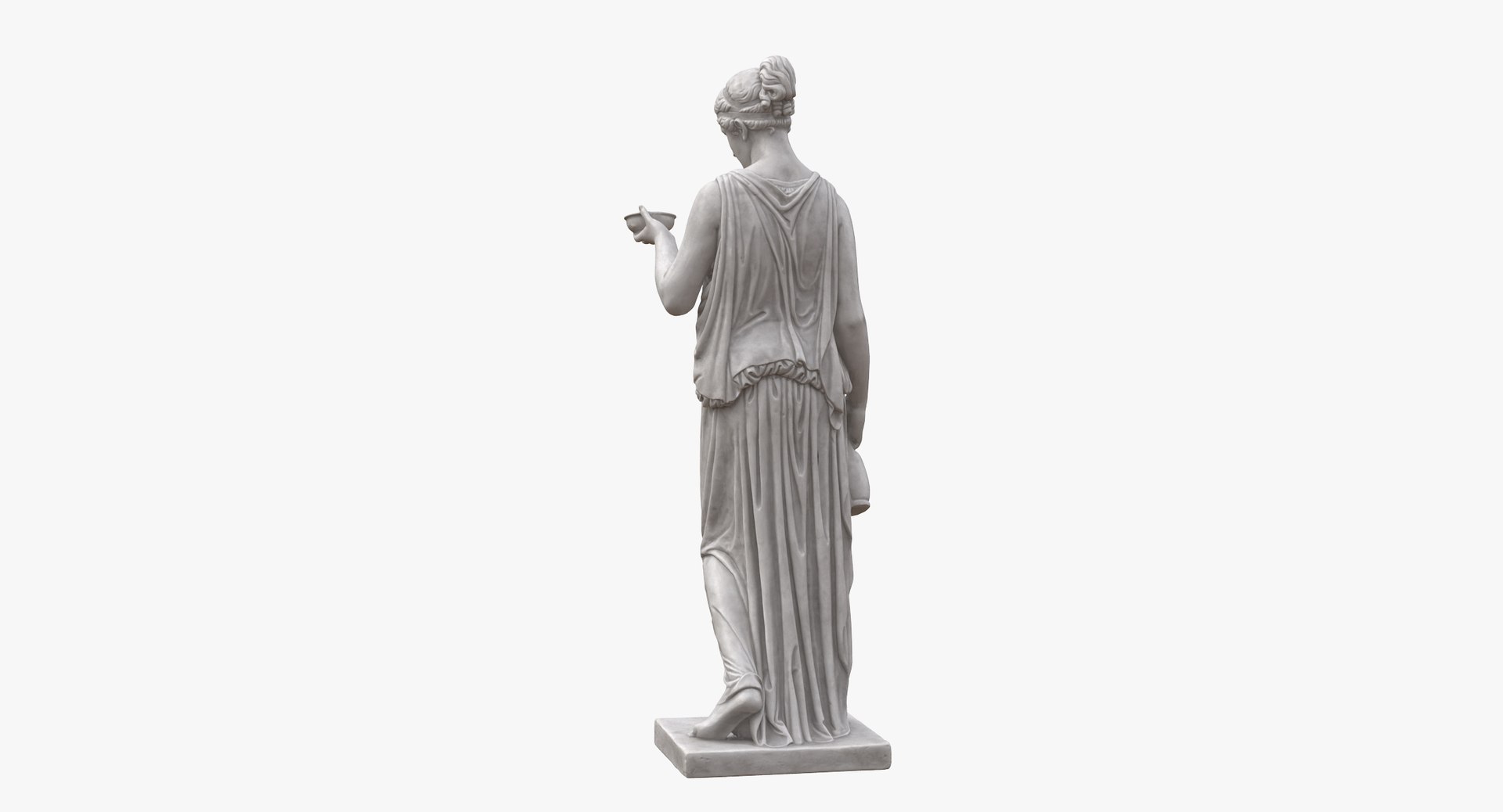 Hebe Goddess Youth Statue 3D - TurboSquid 1537431