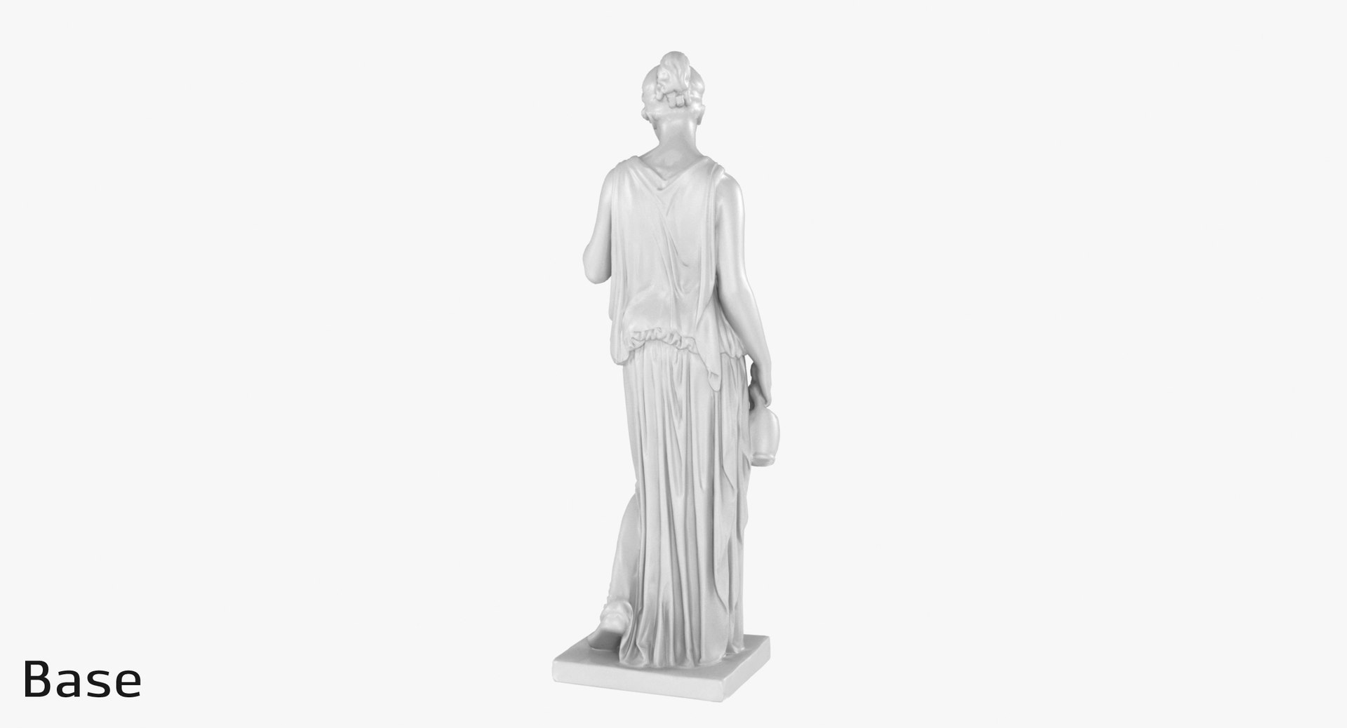 Hebe Goddess Youth Statue 3D - TurboSquid 1537431
