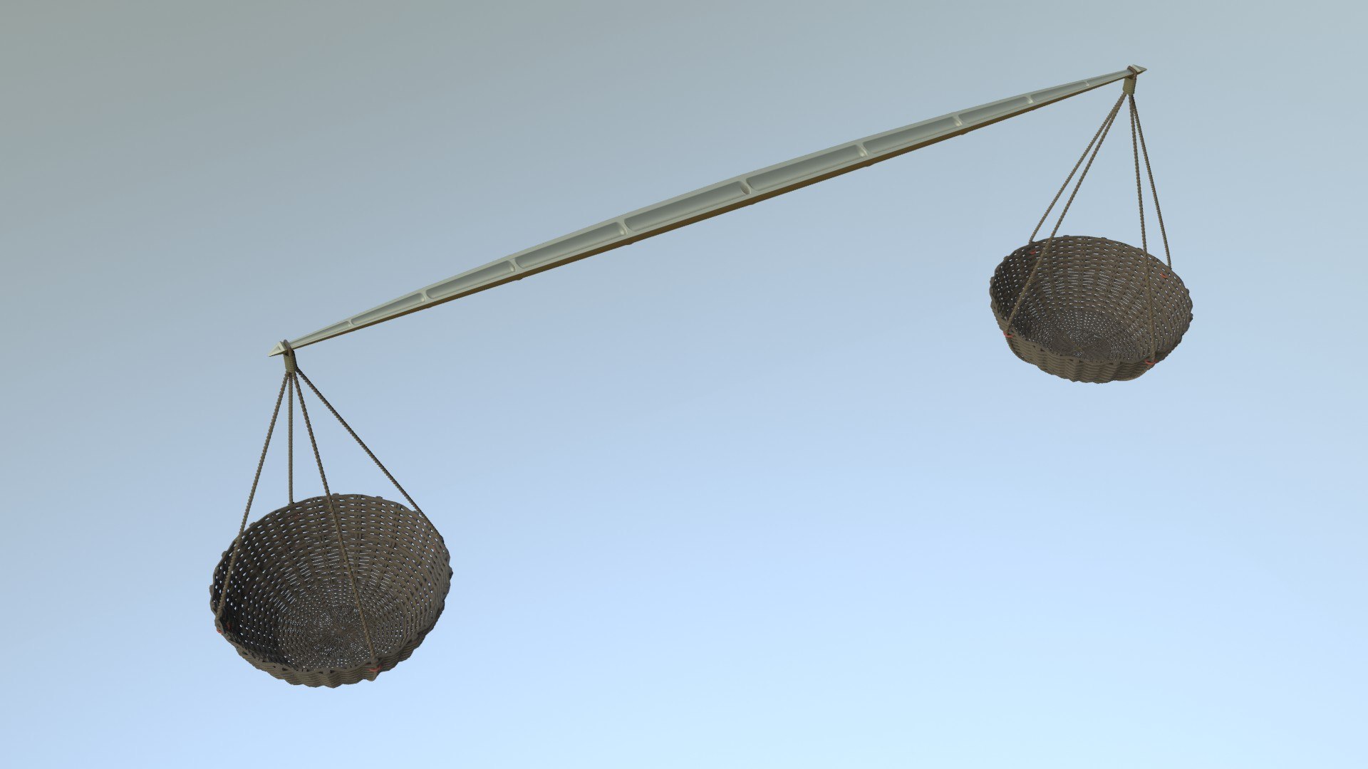 3D Antique Scale - TurboSquid 1882638