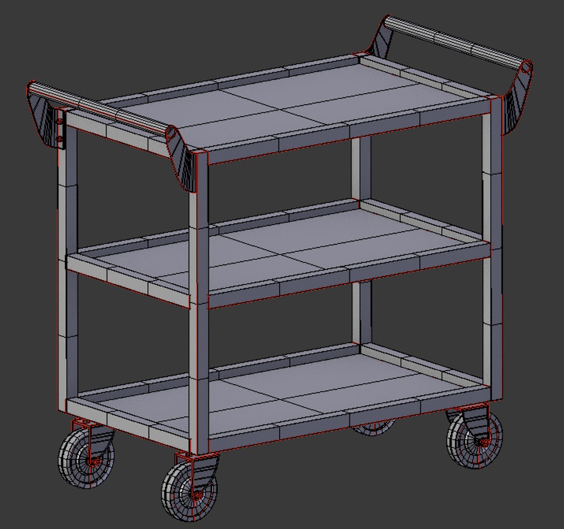 3D Cart Model - TurboSquid 1497138