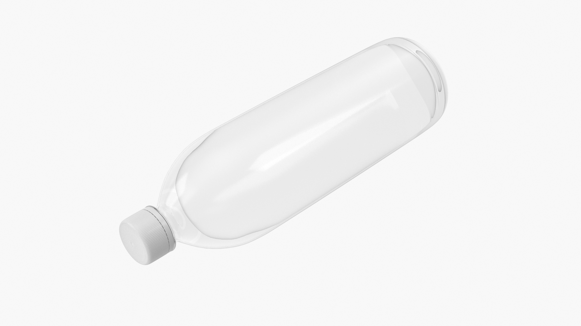 3D Transparent Bottle With Water - TurboSquid 2497864