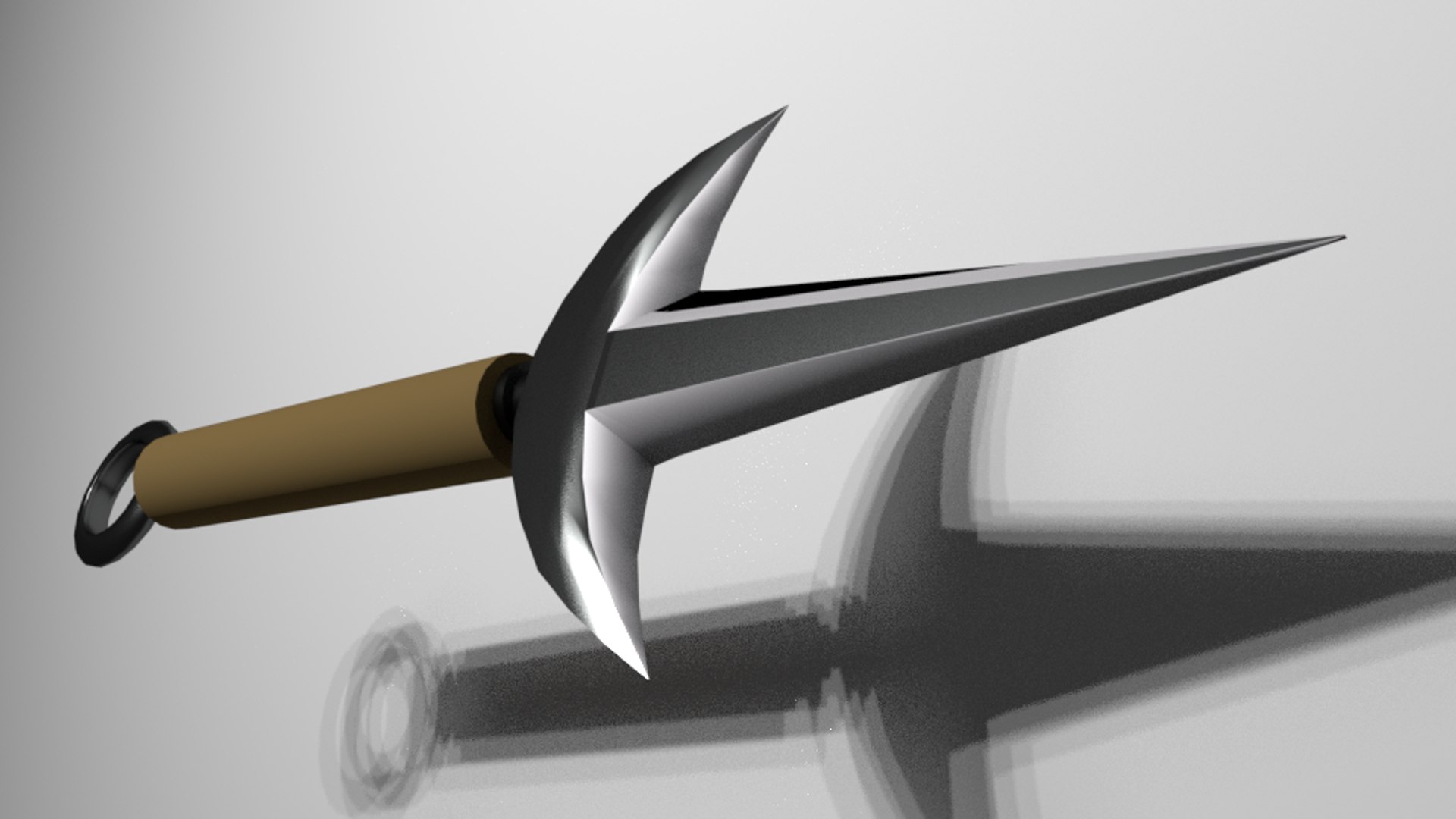 3D Model Minato Raijin Kunai - TurboSquid 1455448