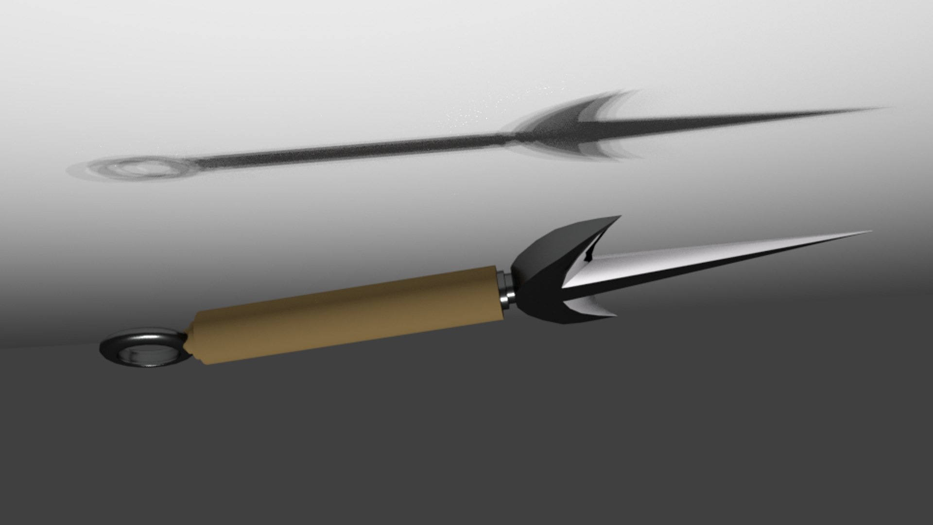 3D Model Minato Raijin Kunai - TurboSquid 1455448