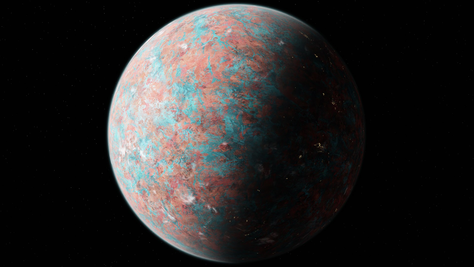 8K Alien Mystical Planet 10 Model - TurboSquid 1931008