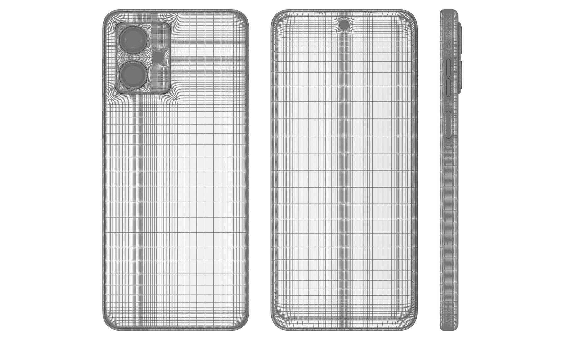 3D Model Motorola Moto G64 Blue - TurboSquid 2218370