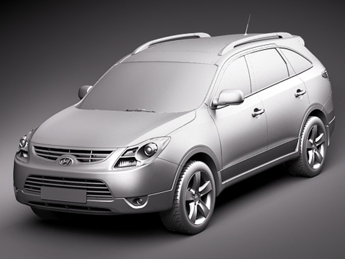 3d 3ds Hyundai Ix55 Ix 55