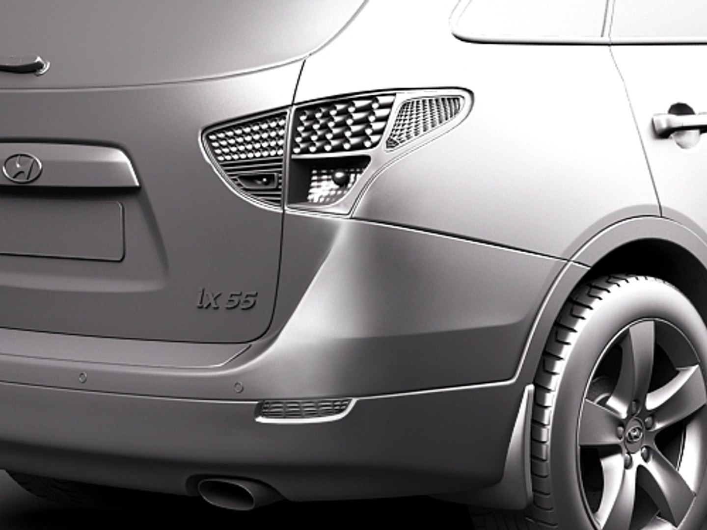 3d 3ds Hyundai Ix55 Ix 55