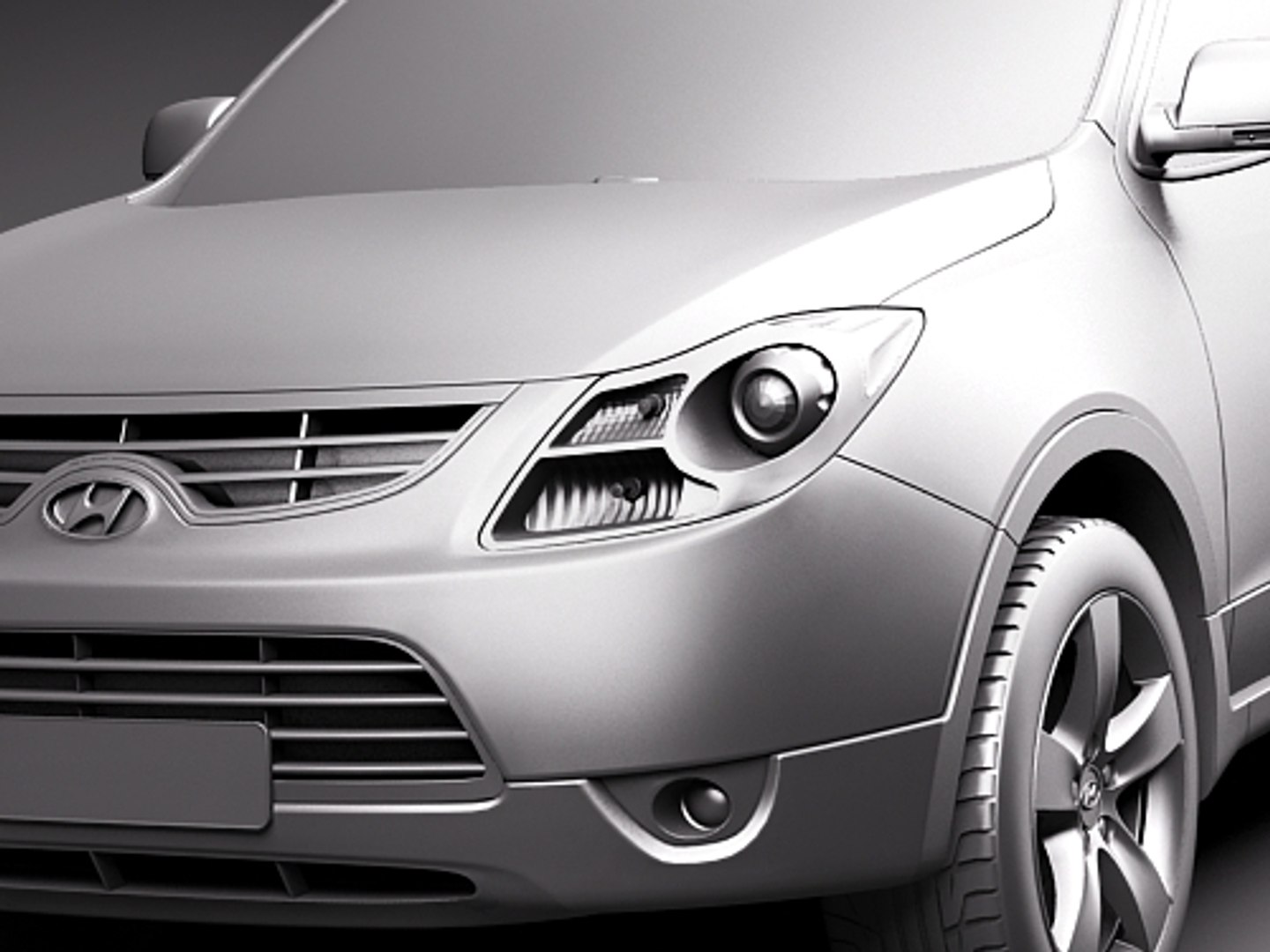 3d 3ds Hyundai Ix55 Ix 55