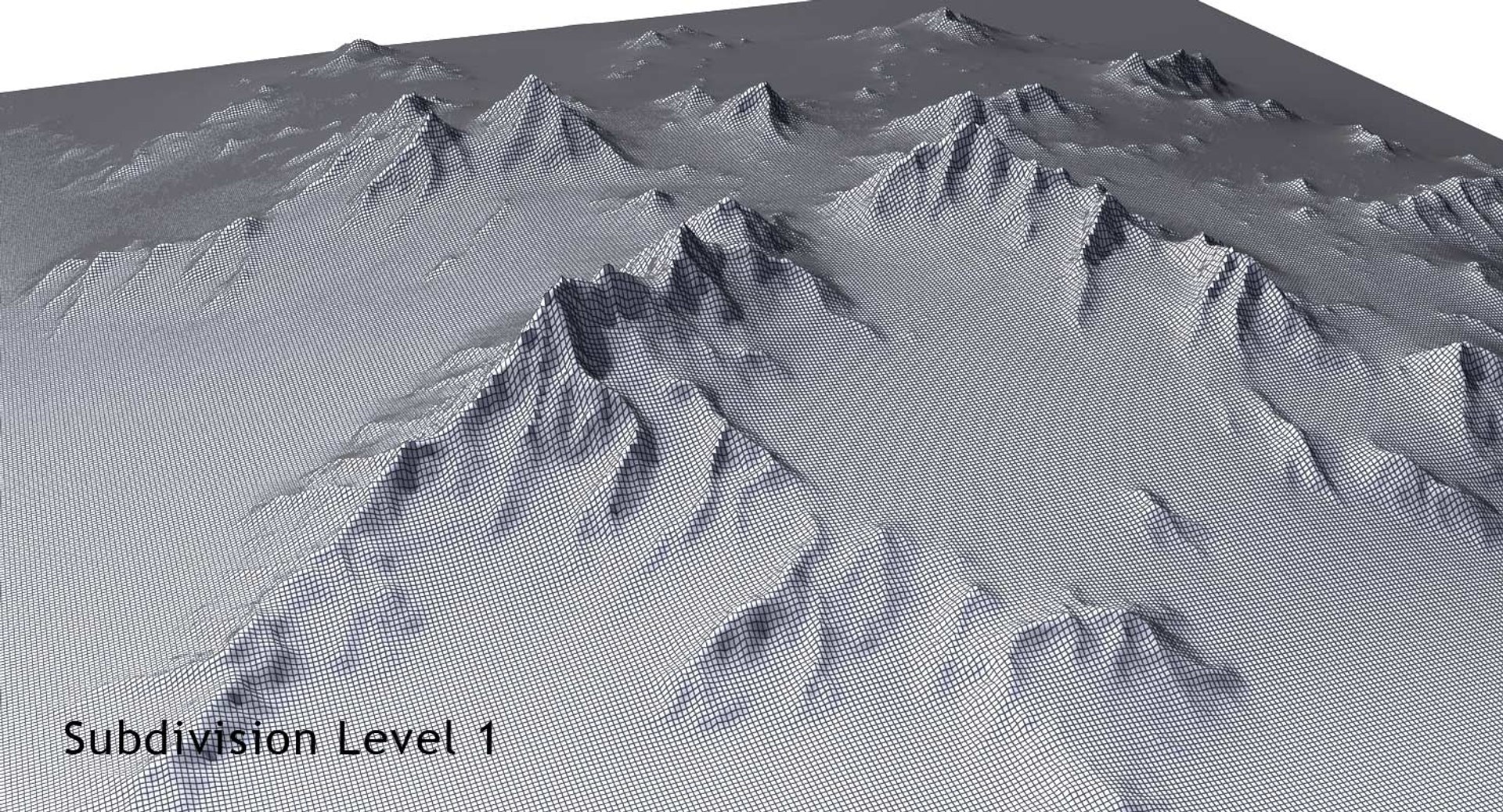 3d Max Mountains Landscape Terrain