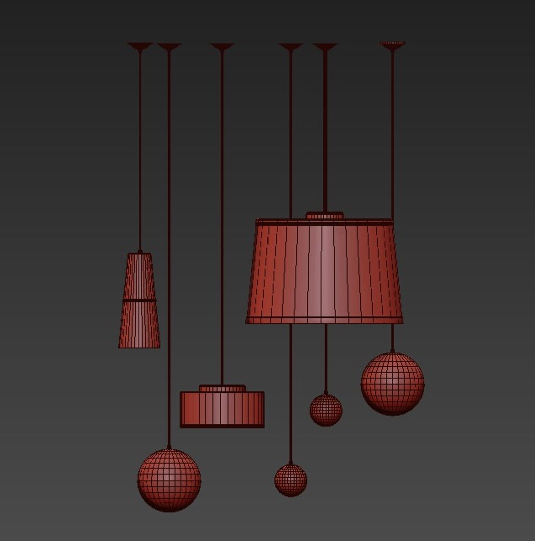 Pendant lamp 3D model - TurboSquid 1449736