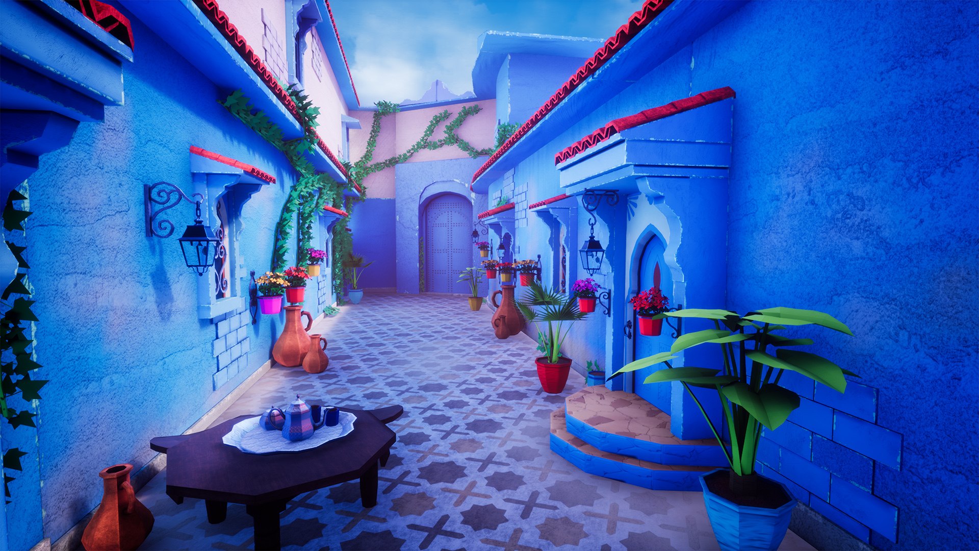 3D Middle Eastern Street Modular Package 50 Assets - TurboSquid 1984332