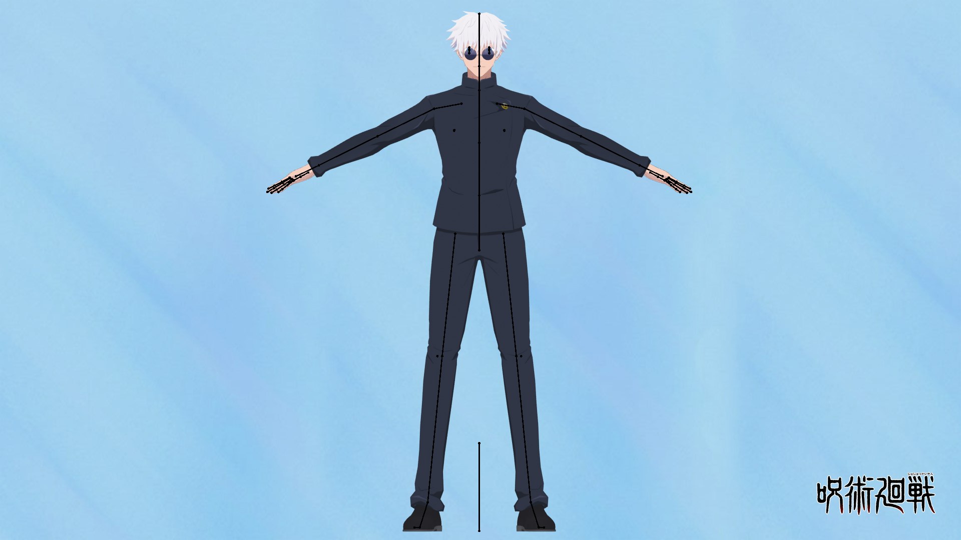 3D Young Gojo Satoru - Jujutsu Kaisen Model - TurboSquid 2351038