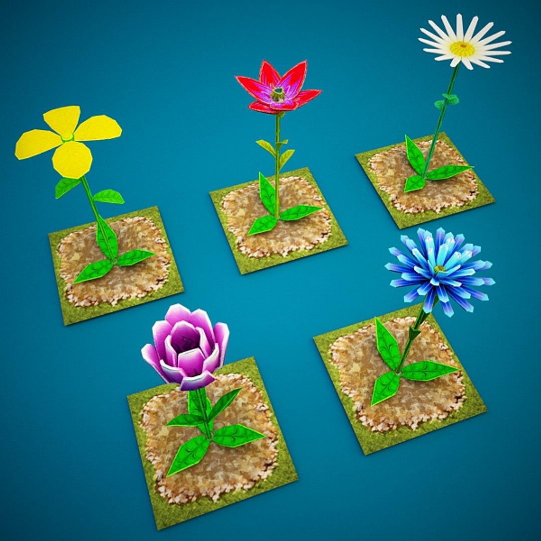 3d Flowers Games