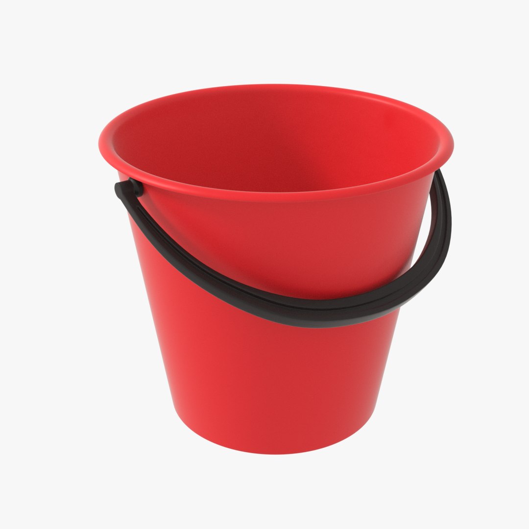 Bucket contains 3D model - TurboSquid 1456212
