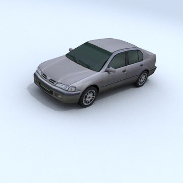3d model nissan primera vehicle car