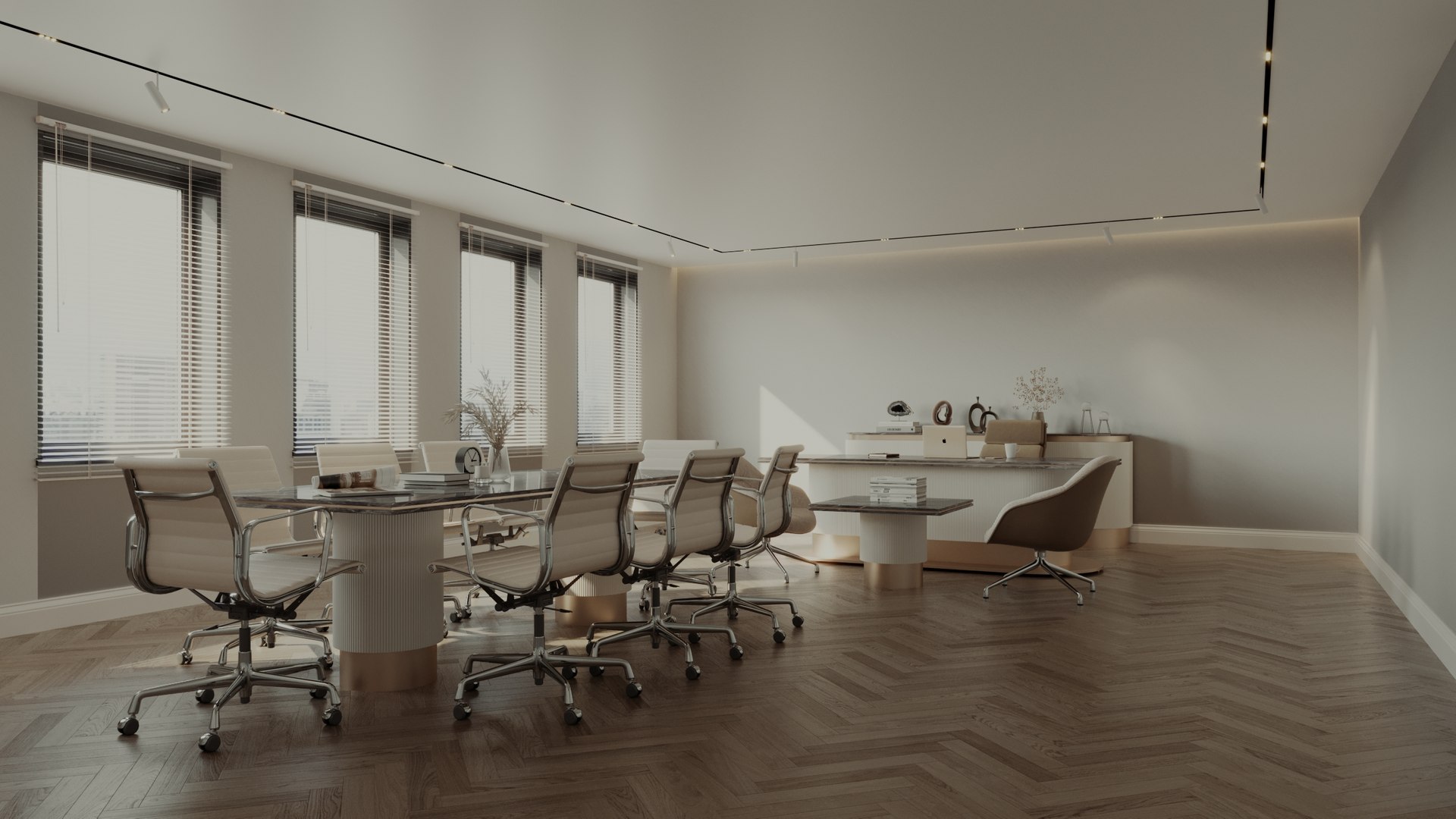 Manager Room Furnitures 3D - TurboSquid 2169393