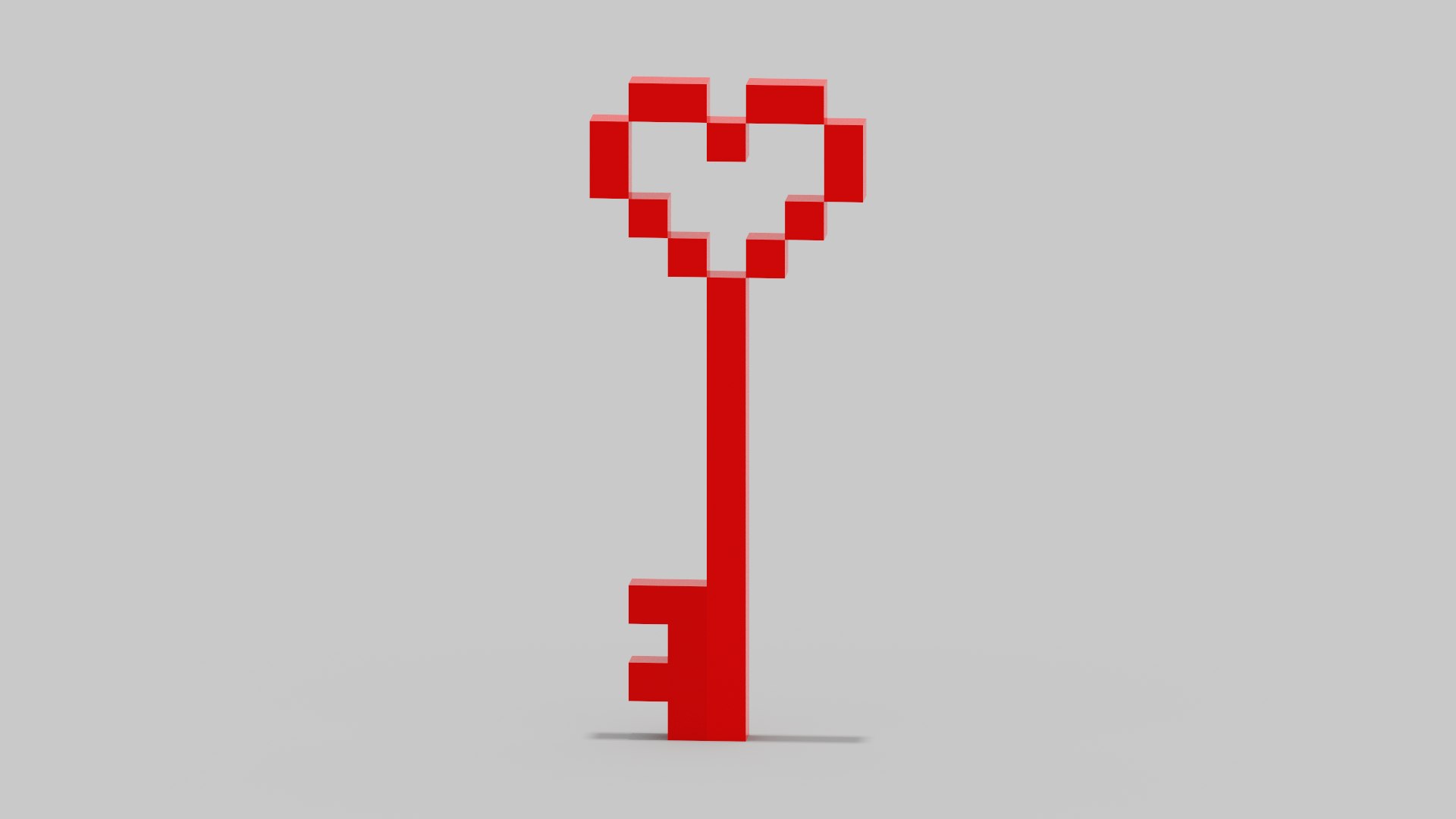 3D Love Key - TurboSquid 2184042
