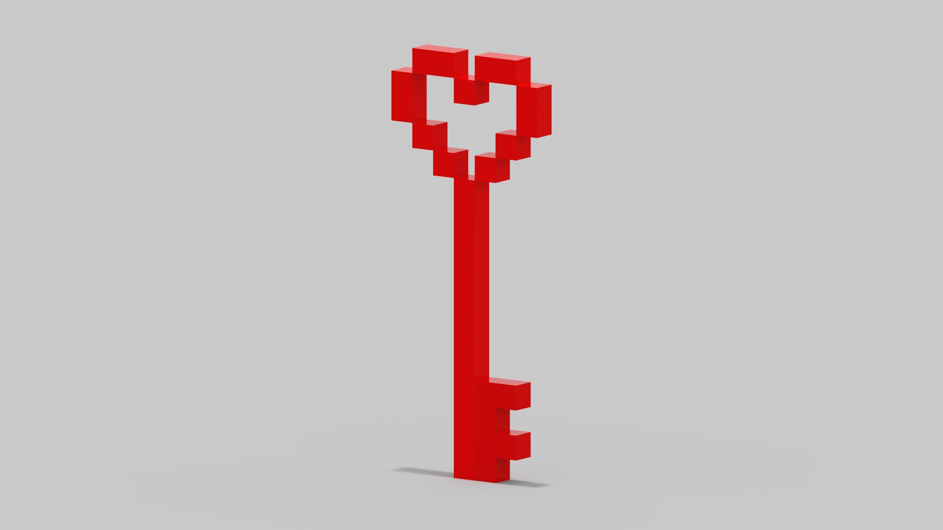 3D Love Key - TurboSquid 2184042