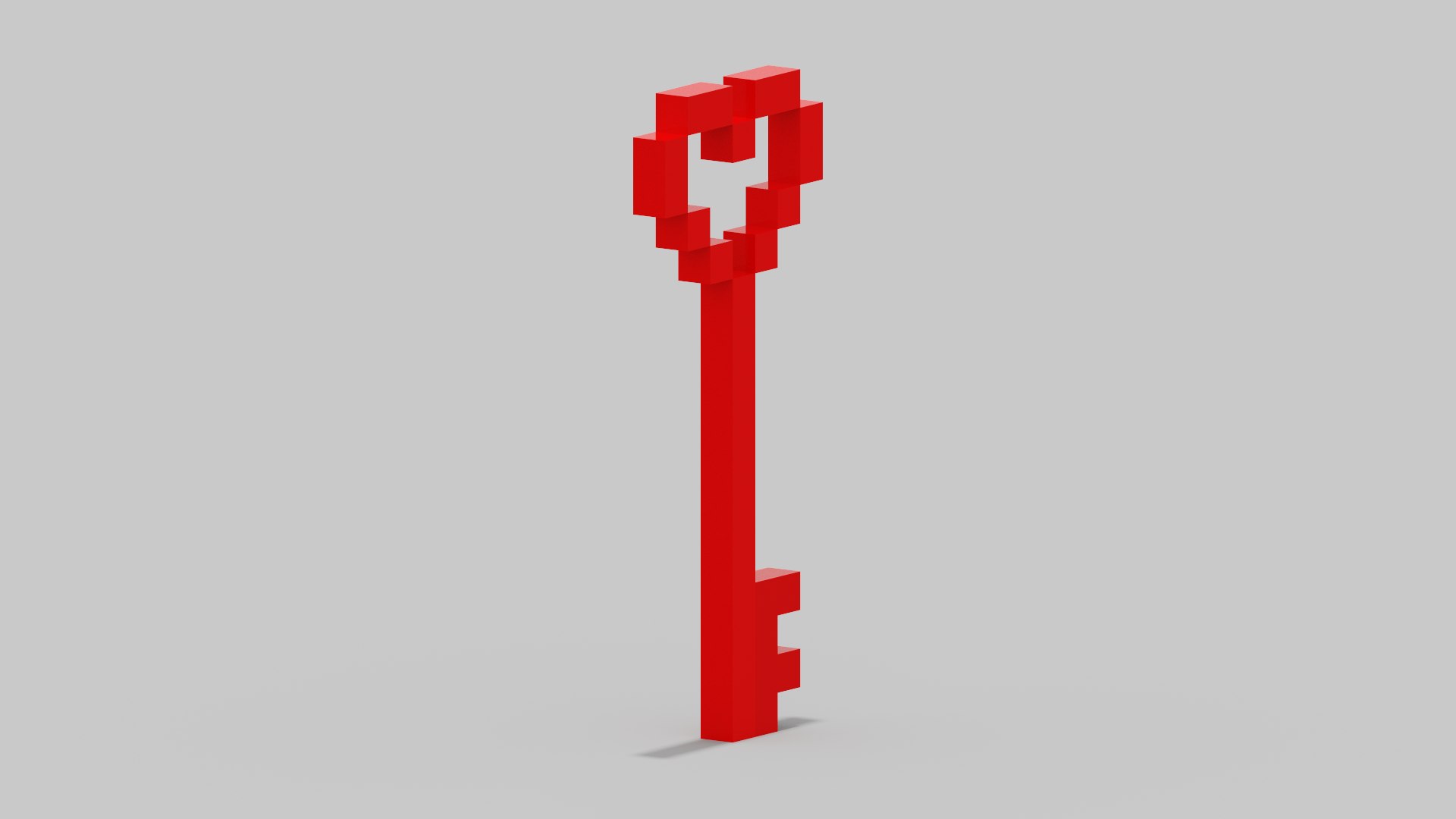 3D Love Key - TurboSquid 2184042
