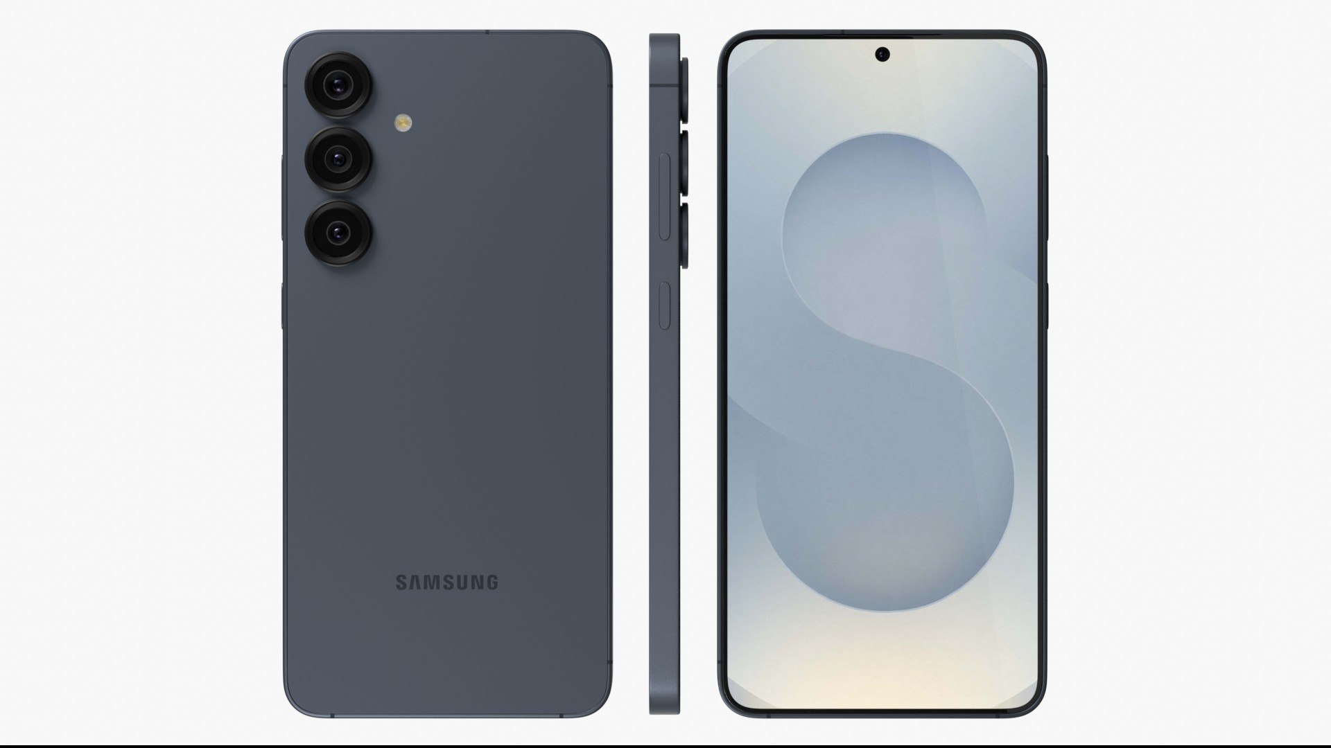 Samsung Galaxy S25 Plus BlueBlack Model - TurboSquid 2348258