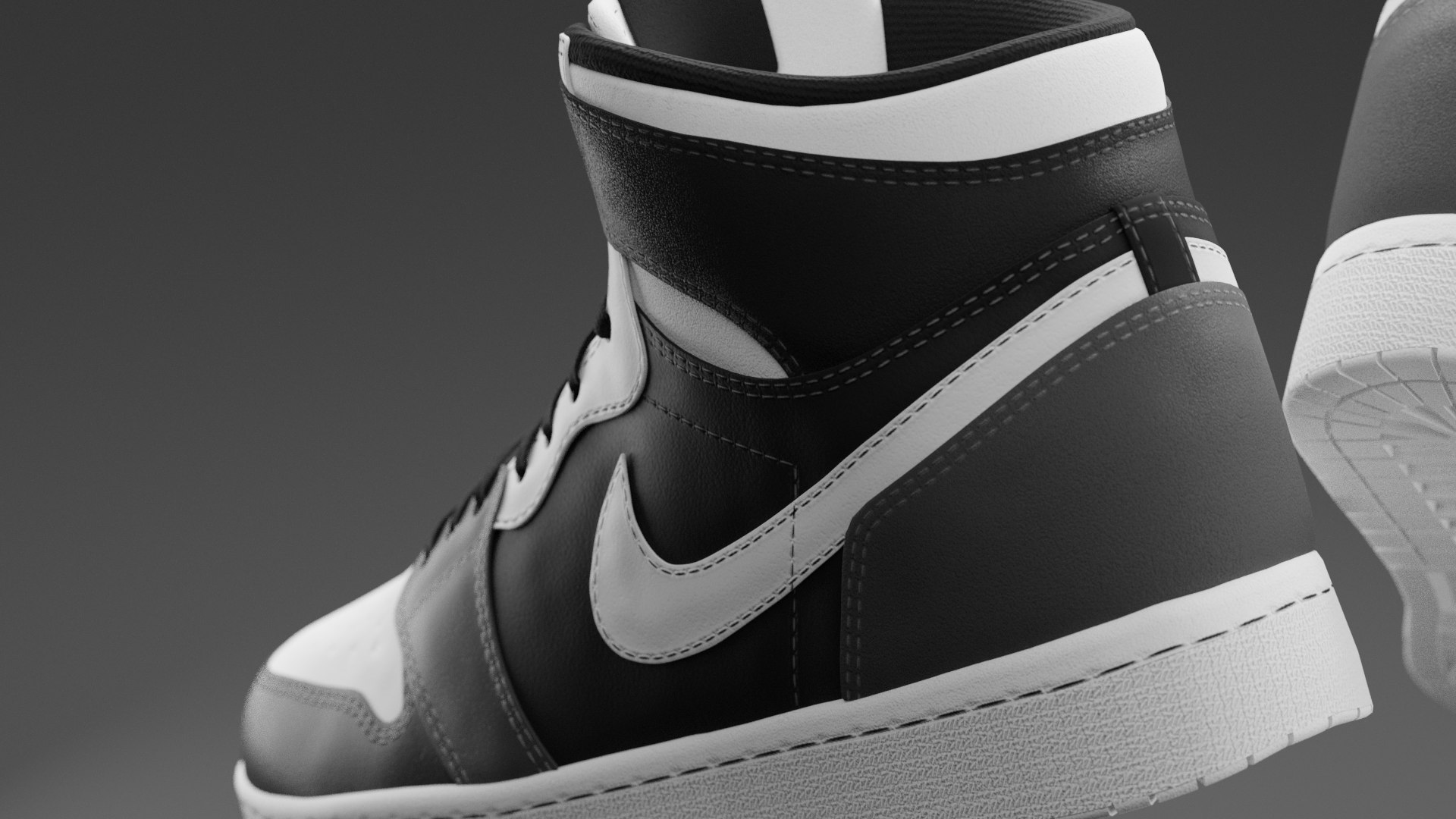 Air Jordan Nike Shoes - 05 3D Model - TurboSquid 2054628