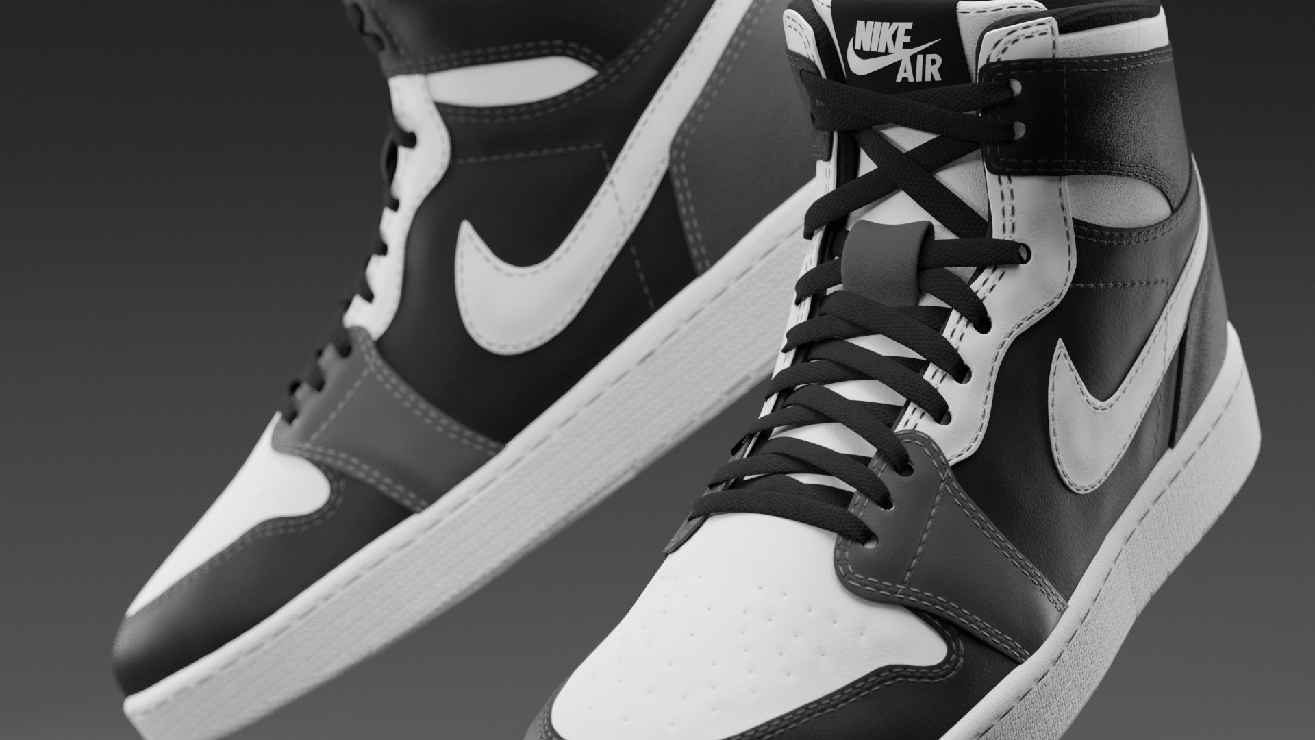 Air Jordan Nike Shoes - 05 3D Model - TurboSquid 2054628