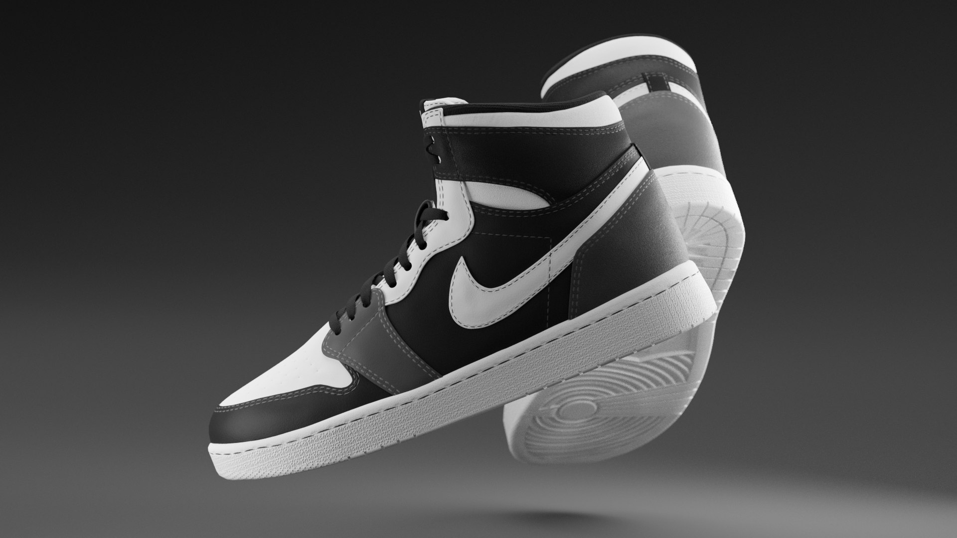 Air Jordan Nike Shoes - 05 3D Model - TurboSquid 2054628
