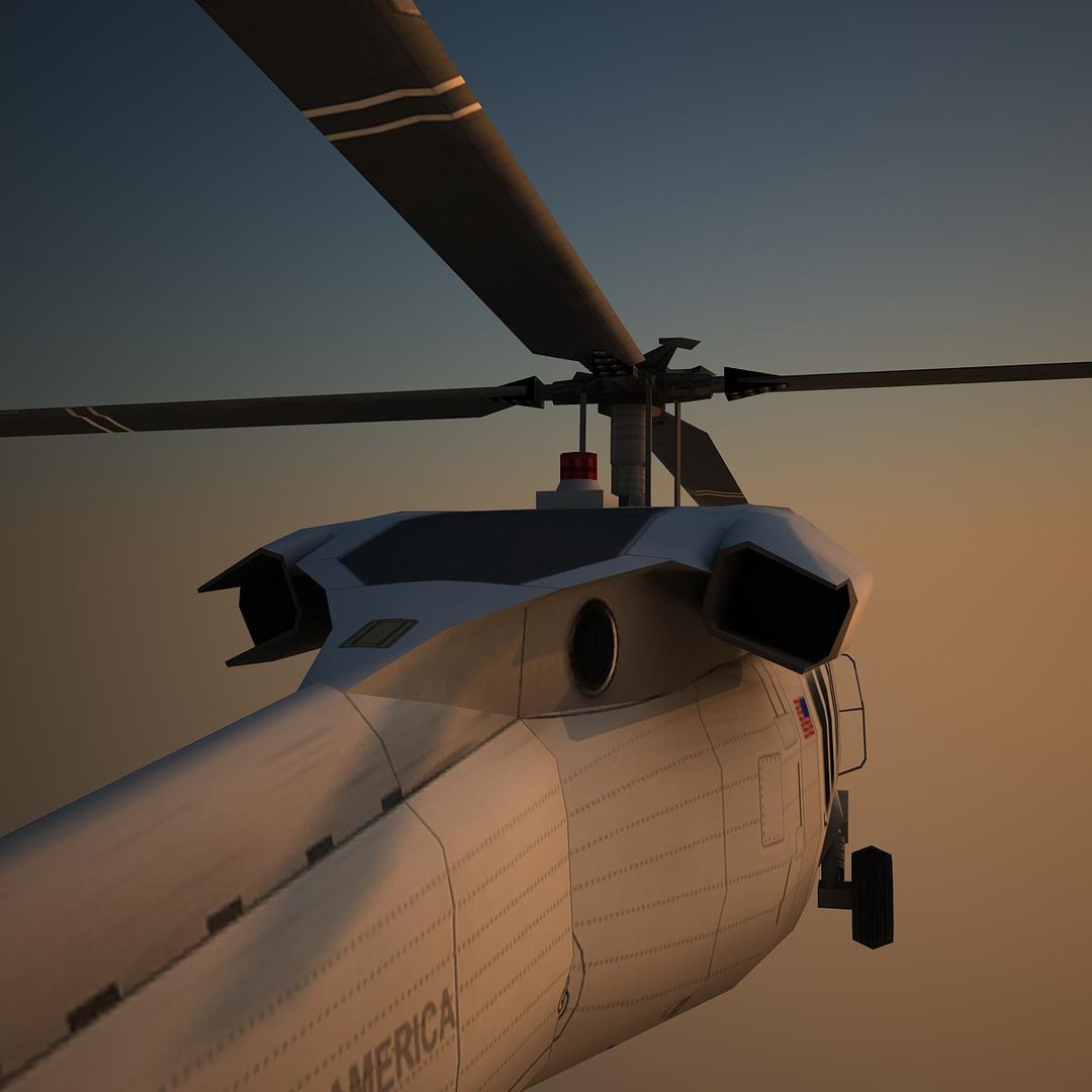 3d Sikorsky Black Hawk Model